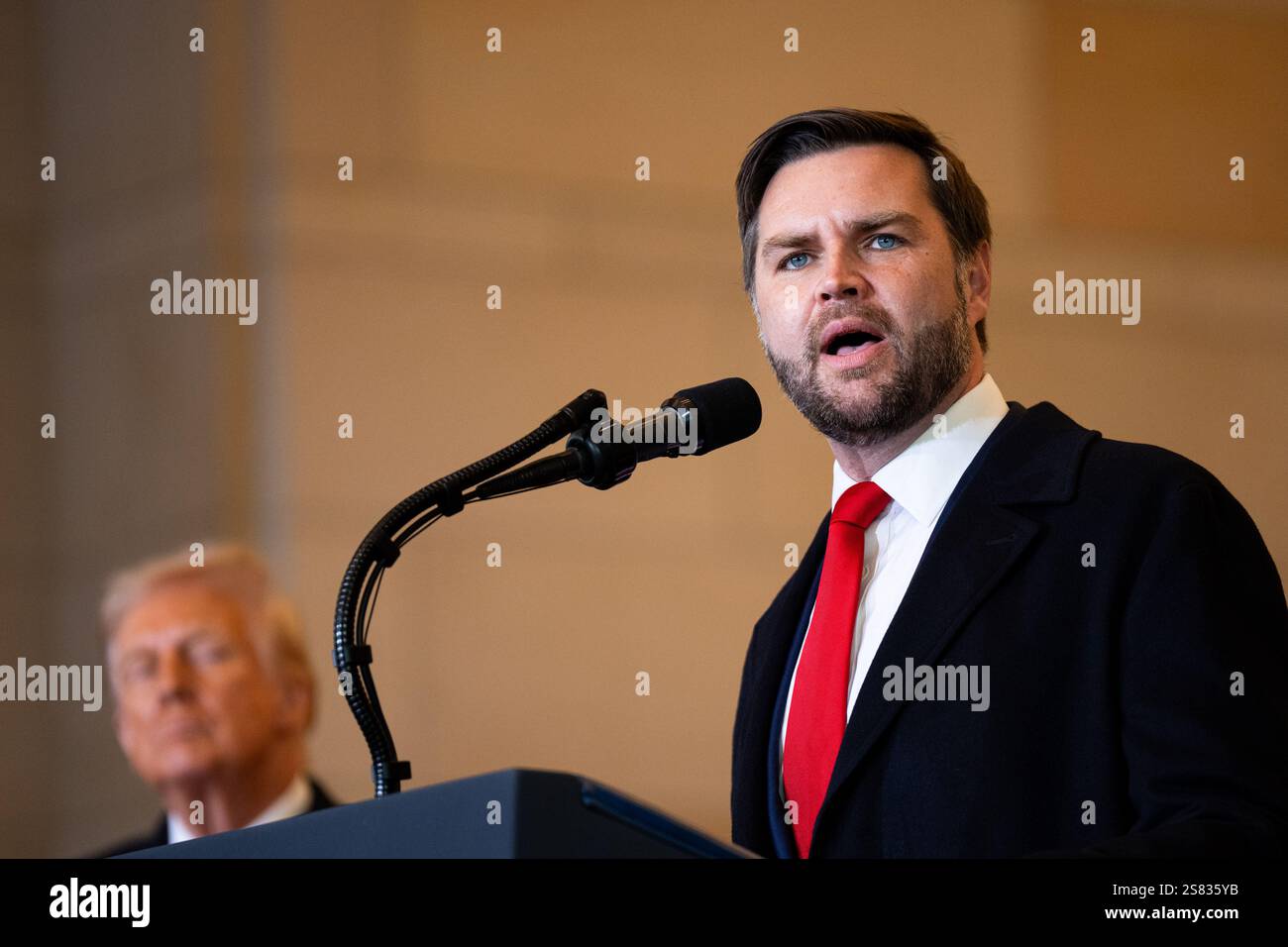 Washington, Dc, USA. 20th Jan, 2025. UNITED STATES - JANUARY 20: Vice ...