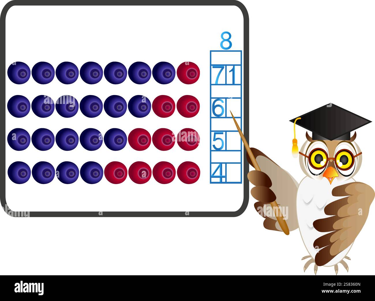 Educational games for children on the composition of the eight Stock ...