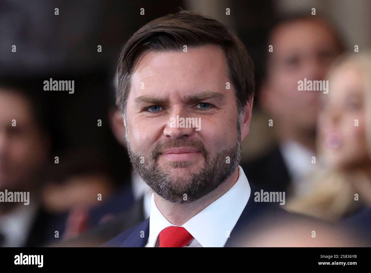 Washington, United States. 20th Jan, 2025. Vice President-elect J.D ...