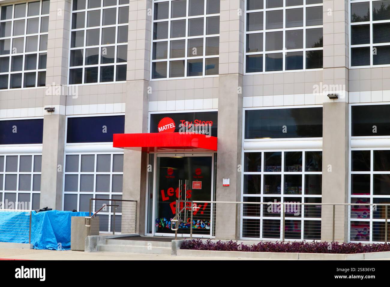 Mattel headquarters building. Mattel is an American multinational toy ...