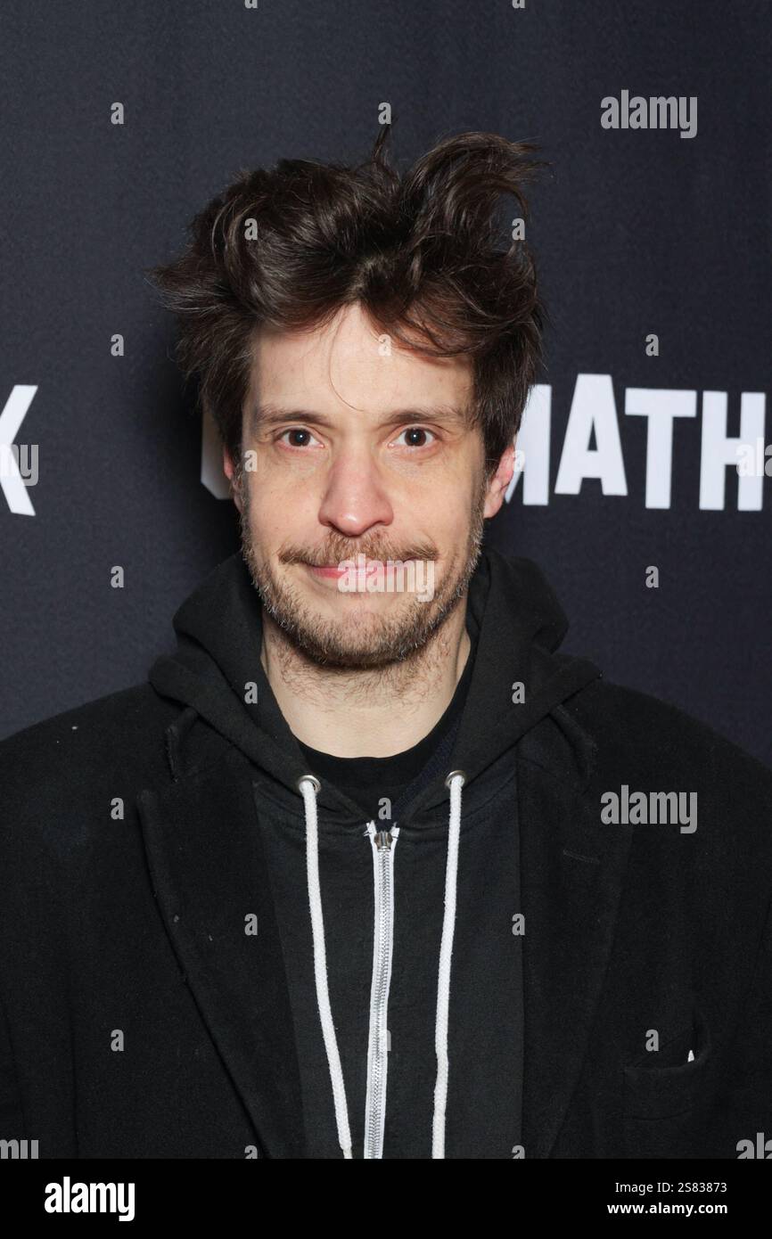 Paris, France. 20th Jan, 2025. Rodolphe Pauly attends 'Les Linceuls ...