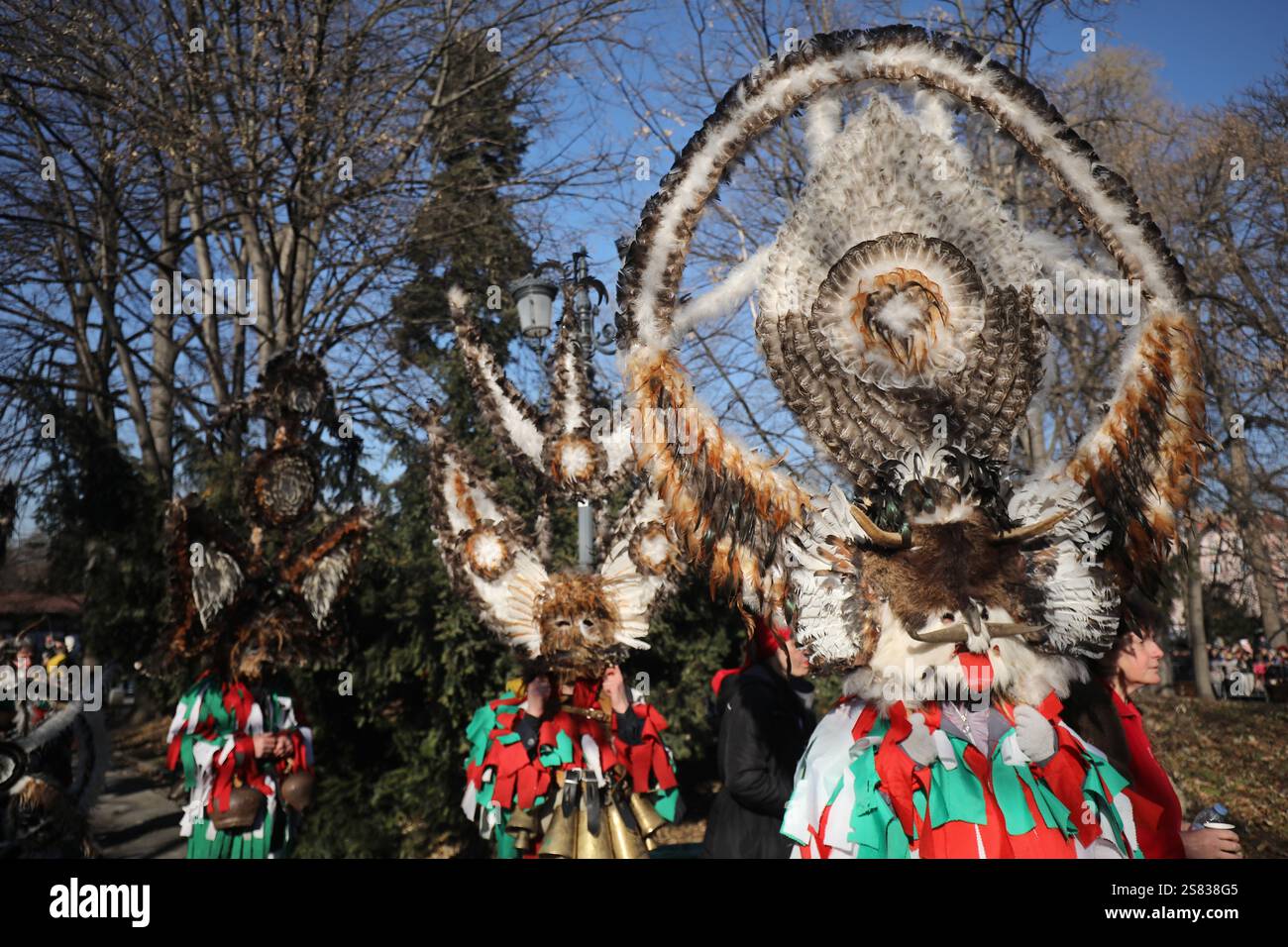 People called parade in masks and costumes, perform ritual dances to ...