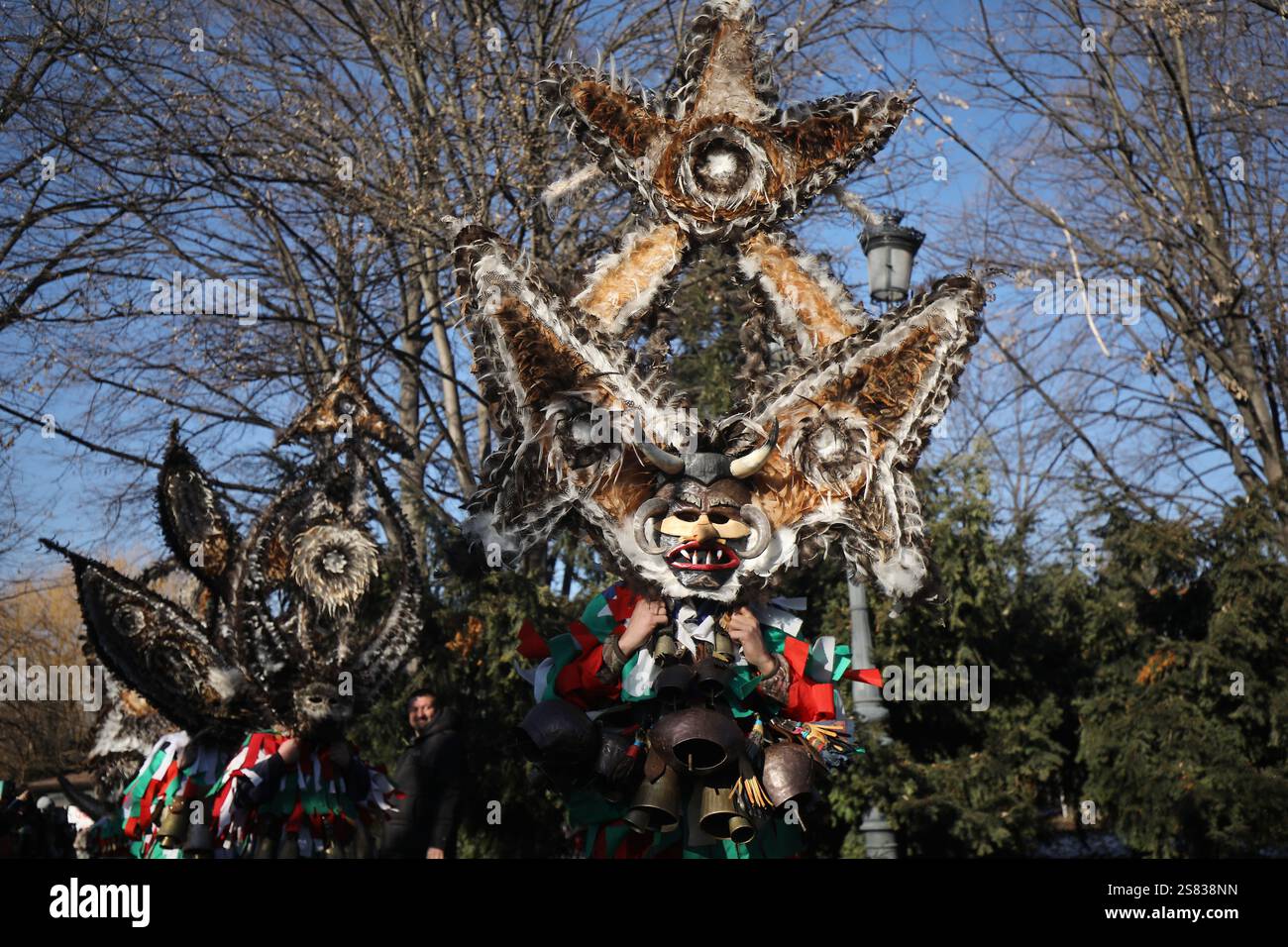People called parade in masks and costumes, perform ritual dances to ...