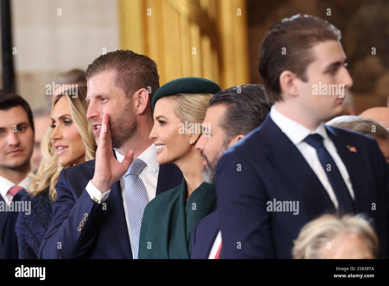 Washington, United States. 20th Jan, 2025. Eric Trump, Lara Trump ...