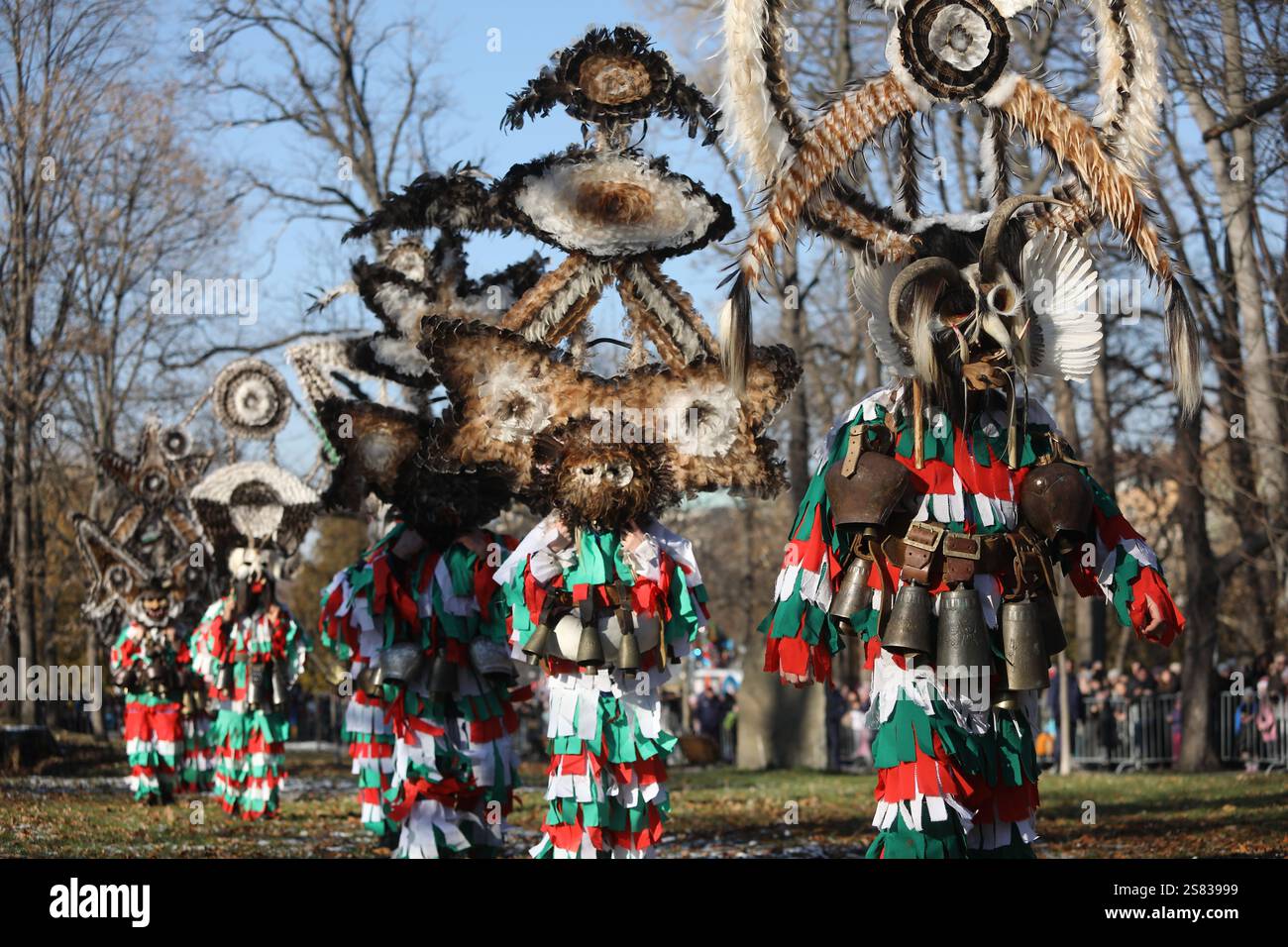 People called parade in masks and costumes, perform ritual dances to ...