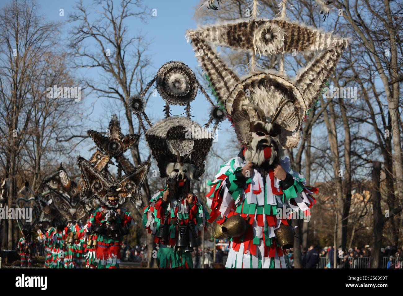 People called parade in masks and costumes, perform ritual dances to ...