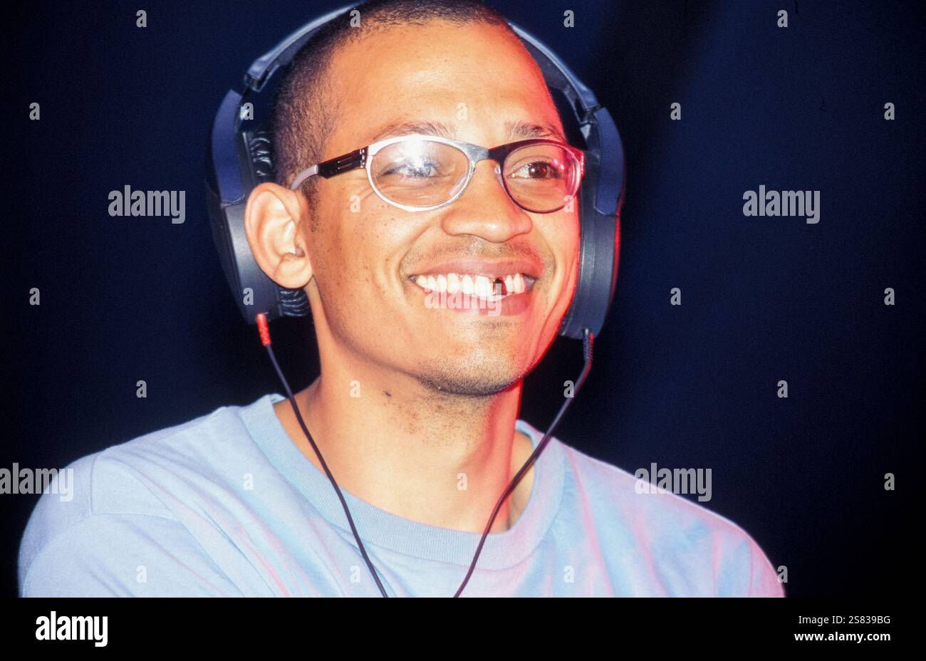 Dj and producer LTJ Bukem – Daniel Andrew Williamson– playing a live DJ ...