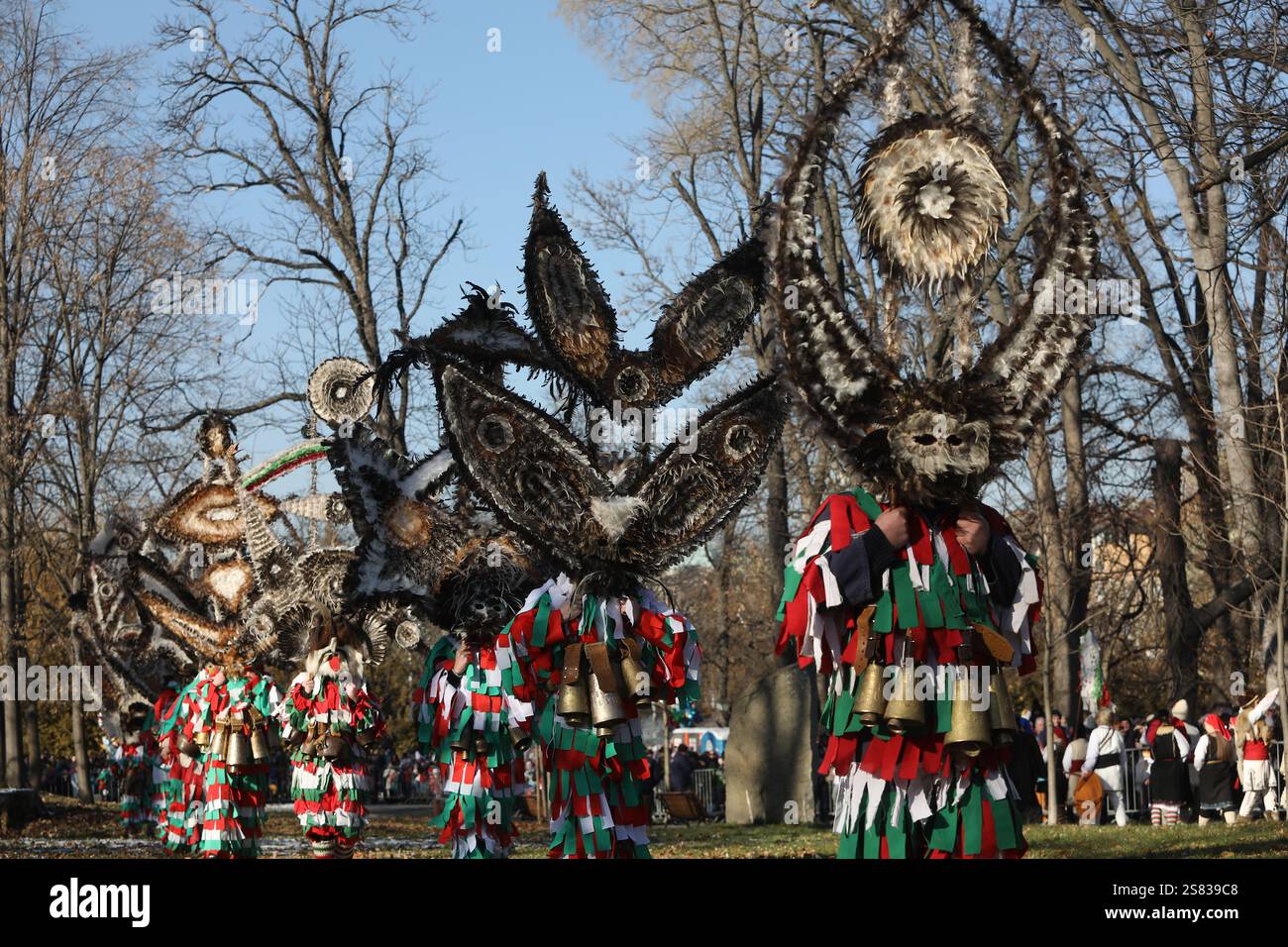 People called parade in masks and costumes, perform ritual dances to ...