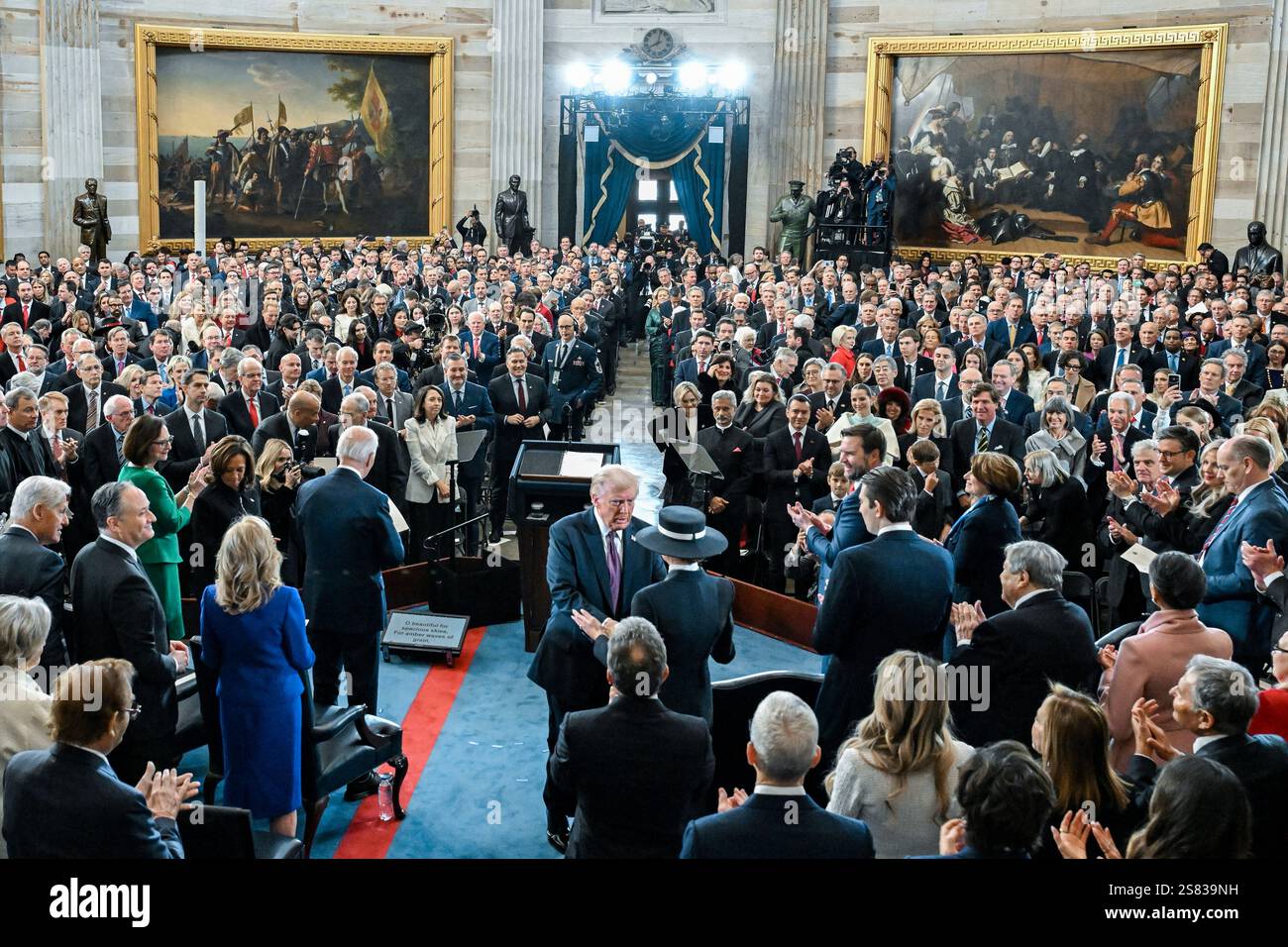 NYTINAUG25 -- The inauguration of Donald Trump as the 47th president of ...