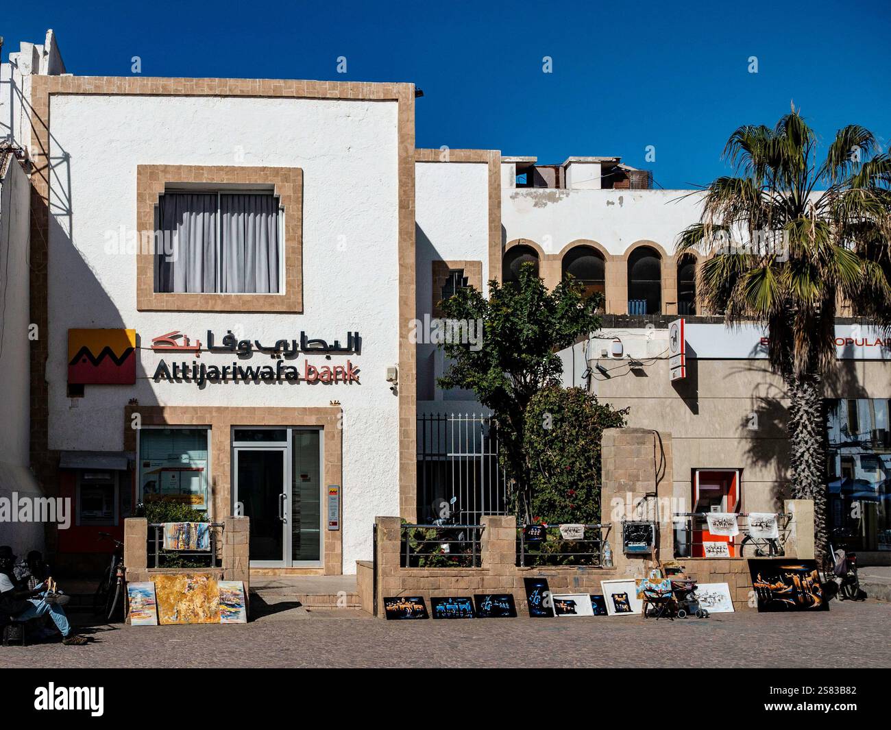 Building showcases unique design of Attijariwafa Bank in Essaouira ...