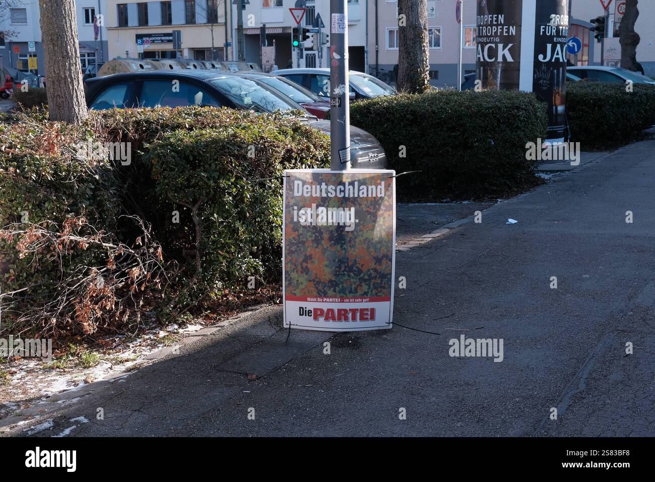 Die Partei Deutschland ist Bund Wahlplakat Die Partei Deutschland ist ...