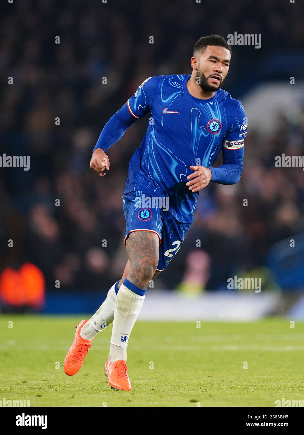 Chelsea's Reece James during the Premier League match at Stamford ...