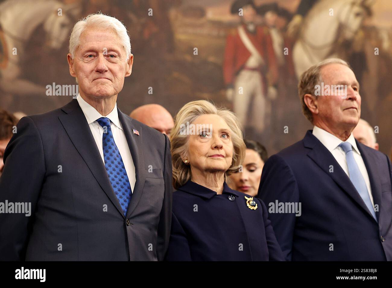 Washington, Dc, USA. 20th Jan, 2025. WASHINGTON, DC - JANUARY 20: (L-R ...