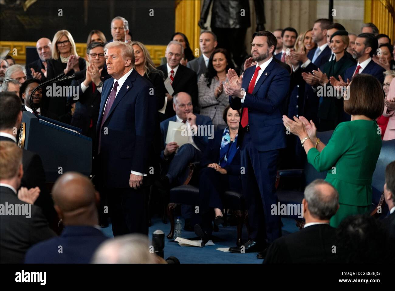 Washington, Dc, USA. 20th Jan, 2025. President Donald Trump concludes ...