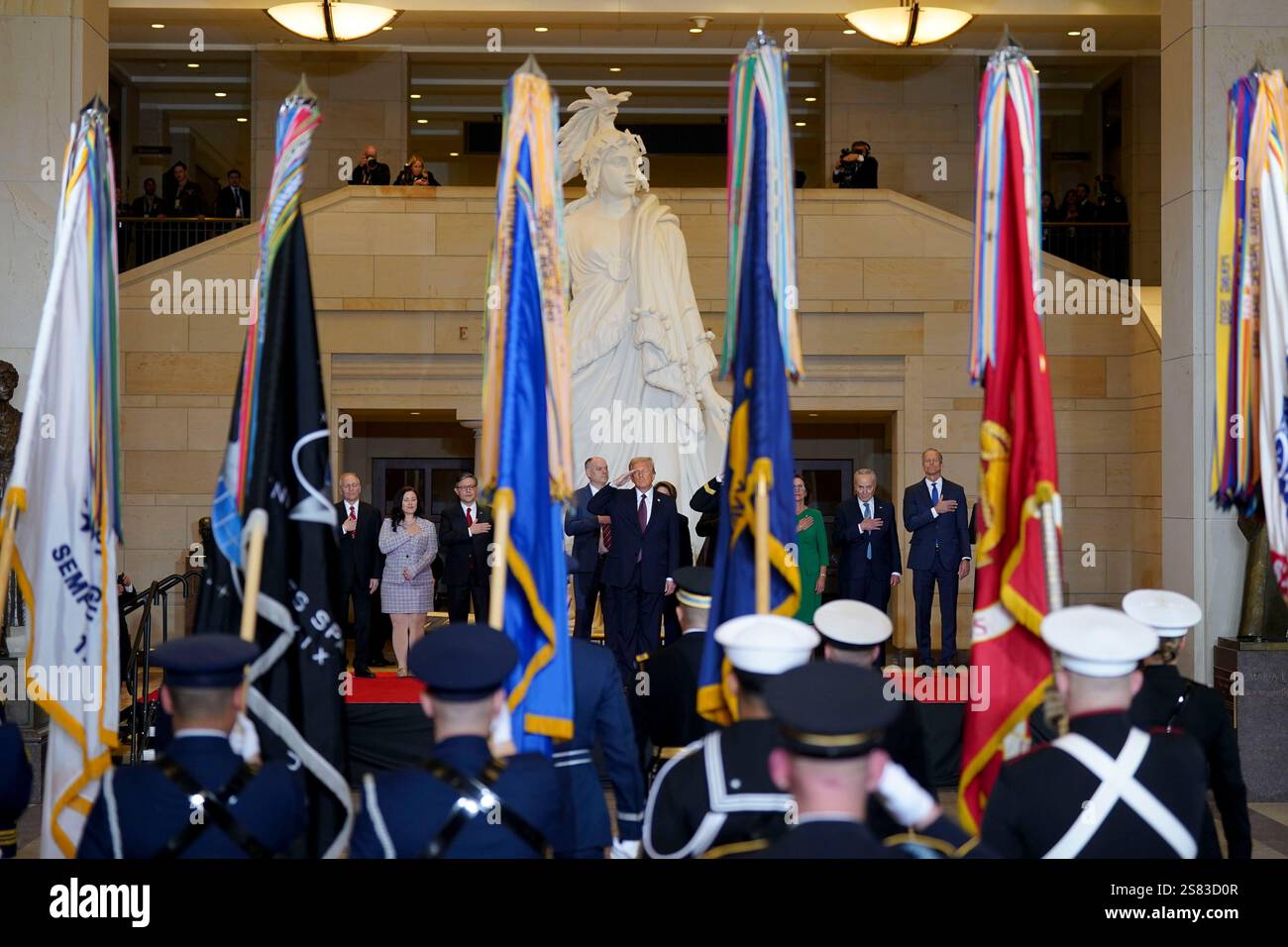 Washington, United States. 20th Jan, 2025. President Donald Trump ...