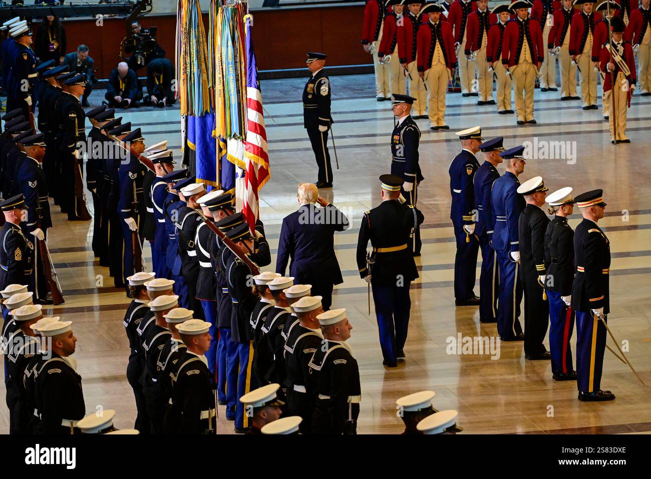 Washington, United States. 20th Jan, 2025. President Donald Trump ...
