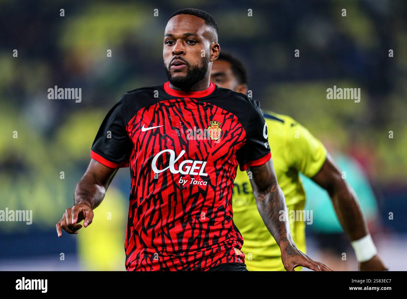 Cyle Larin of Mallorca in action during the Spanish league, La Liga EA ...