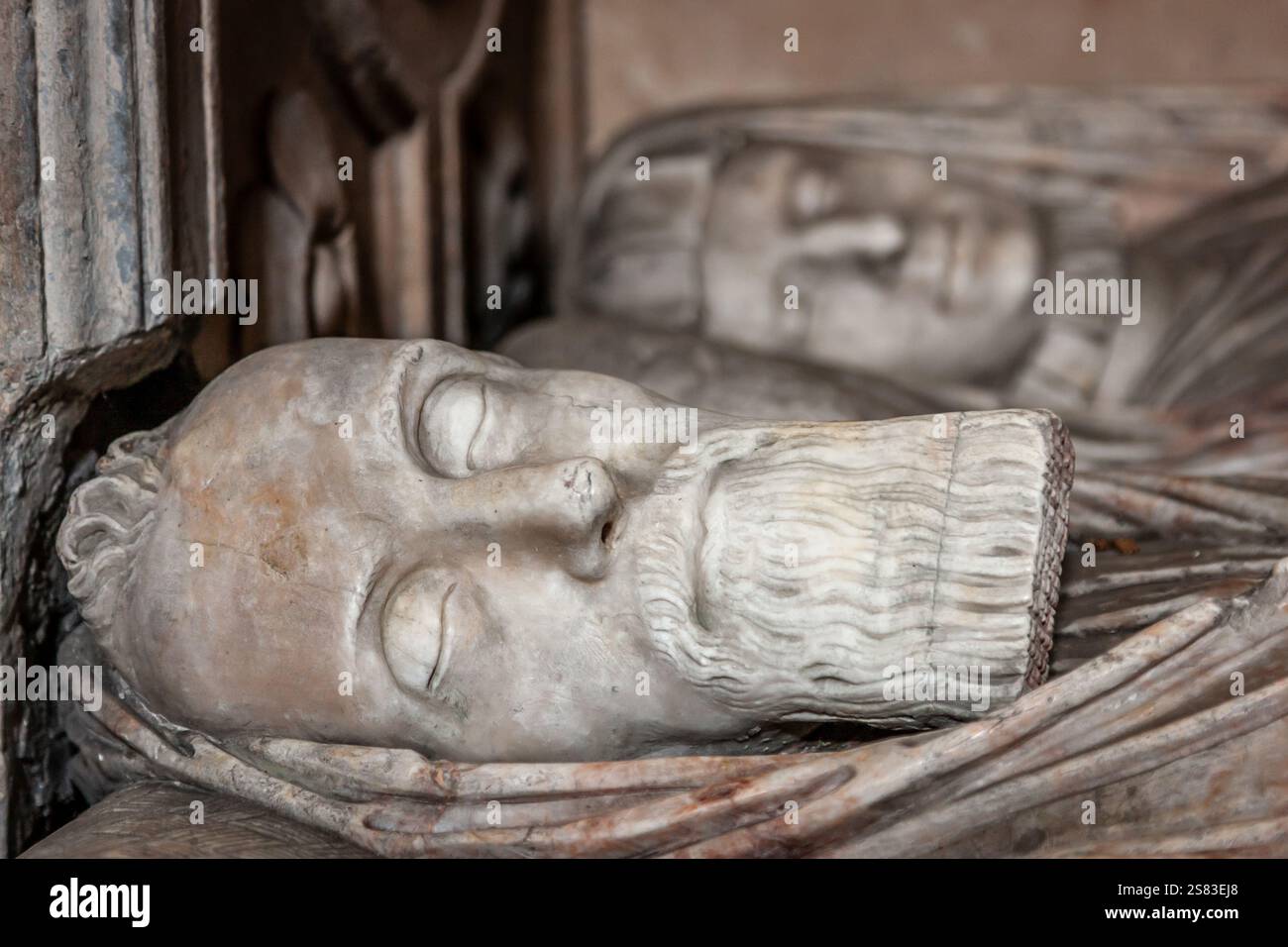 Close op of the Grand Renaissance monument for Sir George Bruce of ...