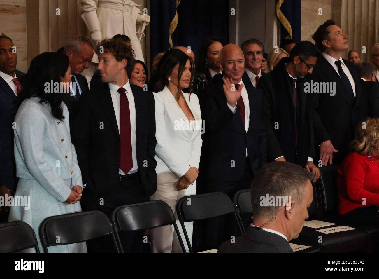 Washington, Dc, USA. 20th Jan, 2025. WASHINGTON, DC - JANUARY 20 ...