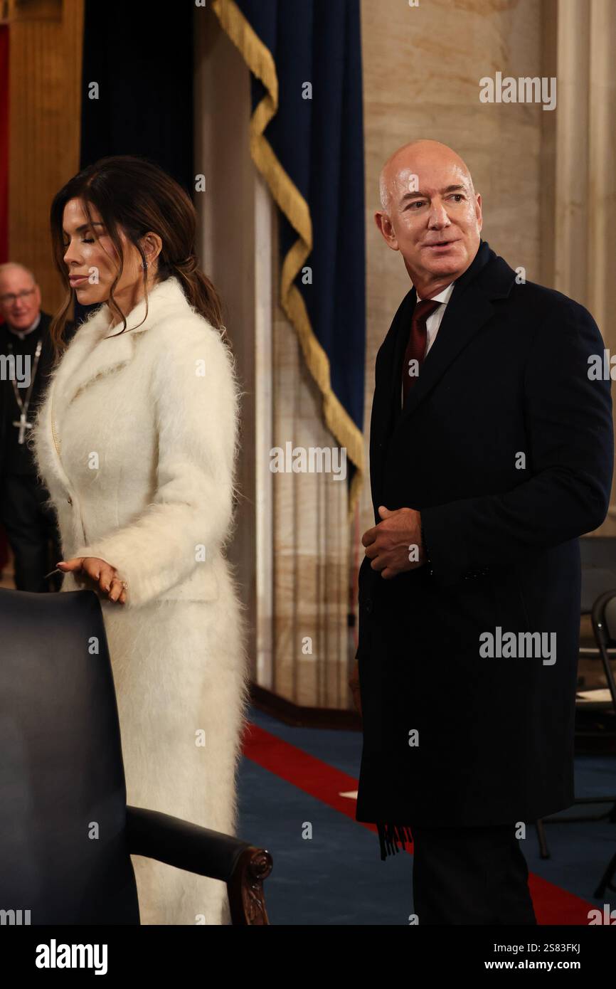 Washington, Dc, USA. 20th Jan, 2025. WASHINGTON, DC - JANUARY 20 ...
