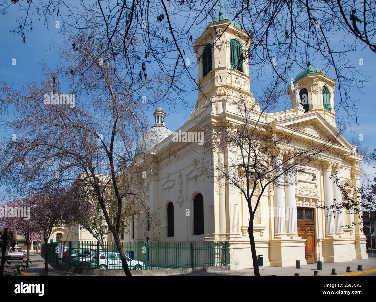 The Holy Guardian Angels Parish Church beautiful facade with its twin ...