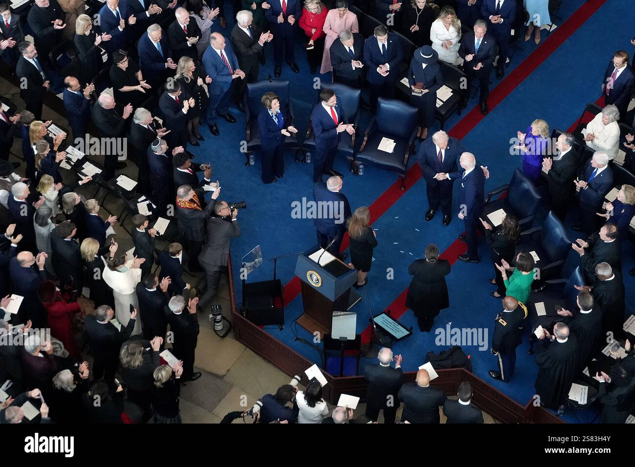 Washington, Dc, USA. 20th Jan, 2025. WASHINGTON, DC - JANUARY 20: U.S ...