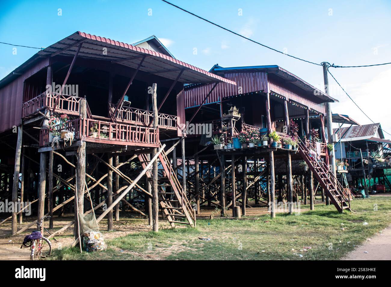Kampong Phluk, Cambodia, January 15, 2025 Kampong Phluk is a ...