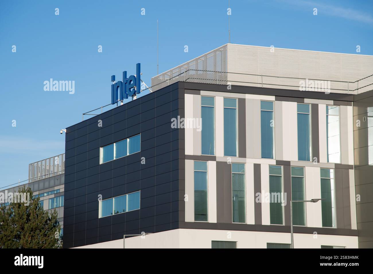Gdansk, Poland. 20 January 2025. Gdansk R&D centre of Intel Corporation ...