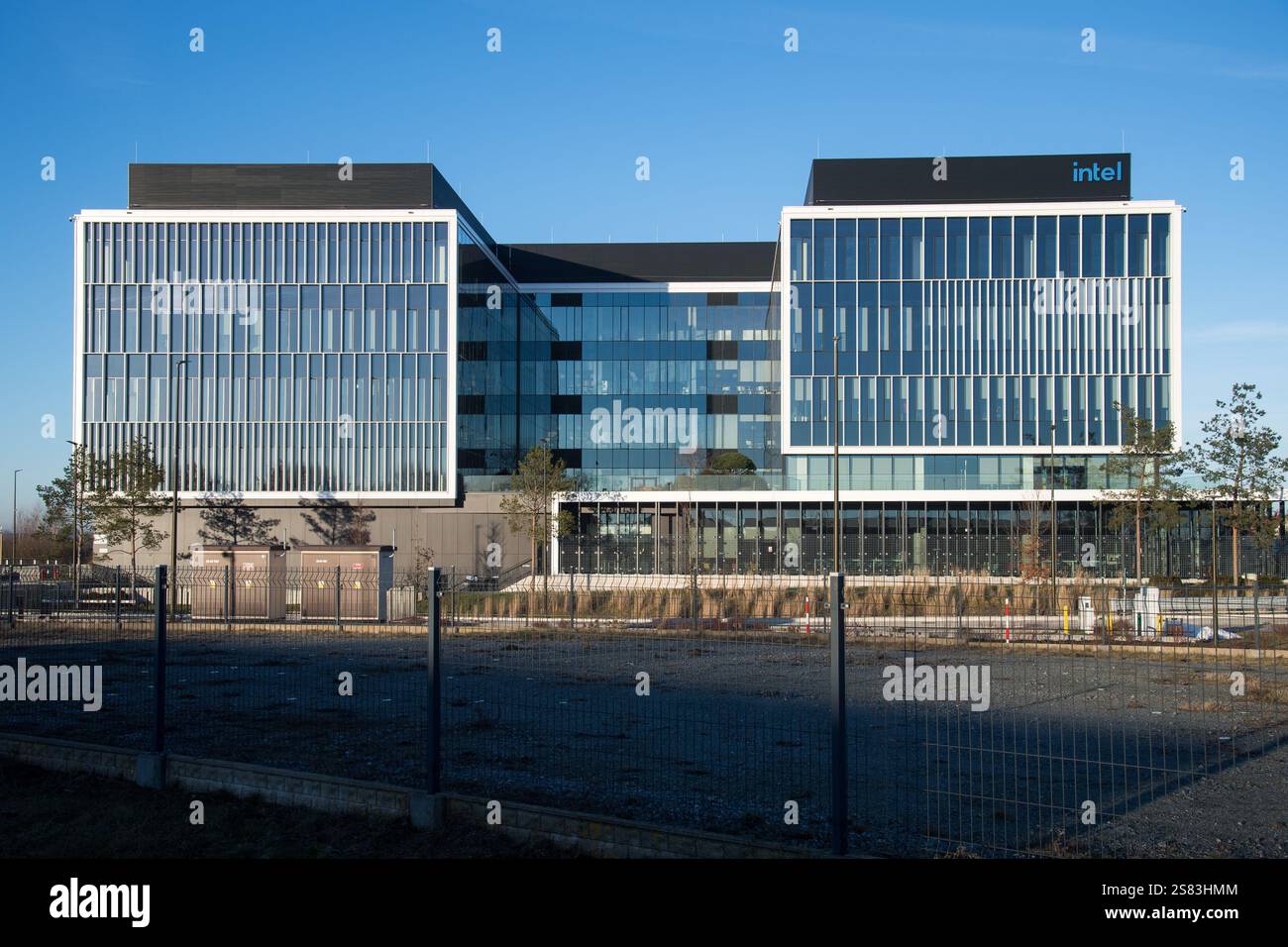 Gdansk, Poland. 20 January 2025. Gdansk R&D centre of Intel Corporation ...