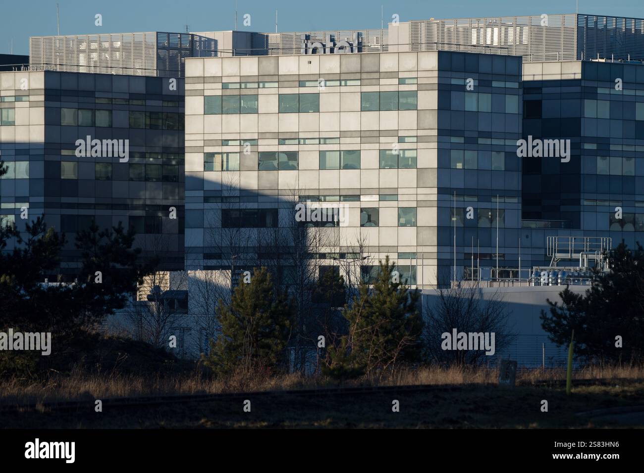 Gdansk, Poland. 20 January 2025. Gdansk R&D centre of Intel Corporation ...