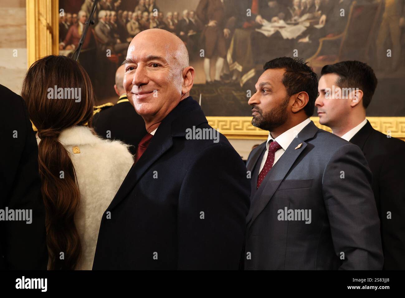 Donald trumps inauguration 2025 bezos hi-res stock photography and ...