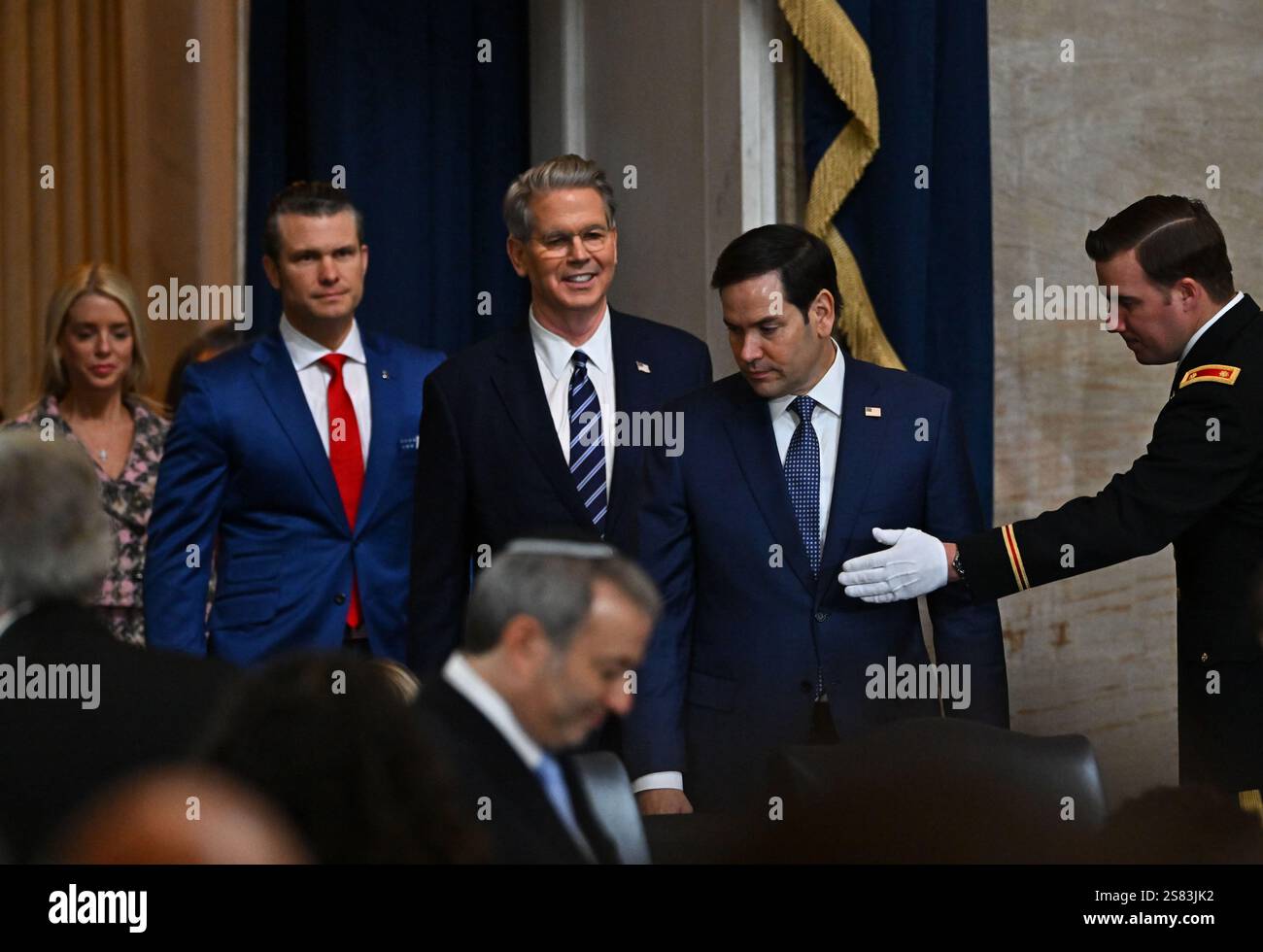 Washington, Dc, USA. 20th Jan, 2025. WASHINGTON, DC - JANUARY 20: Pam ...