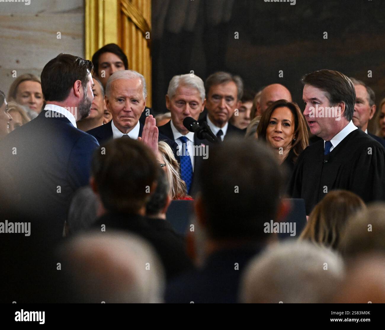 Washington, Dc, USA. 20th Jan, 2025. WASHINGTON, DC - JANUARY 20: JD ...