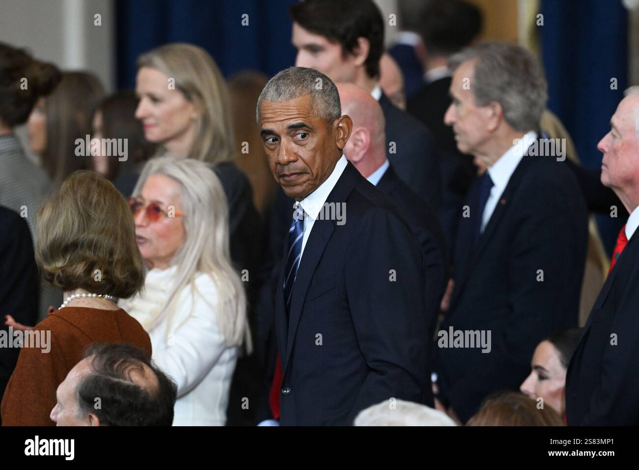 Washington, United States. 20th Jan, 2025. Former President Barack ...