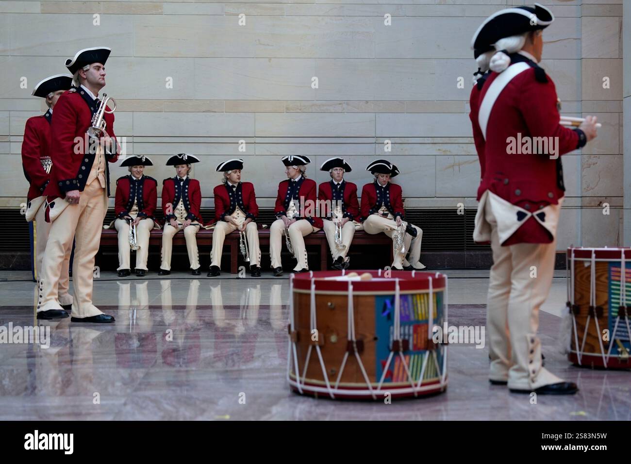 Washington, Dc, USA. 20th Jan, 2025. The United States Army Old Guard ...