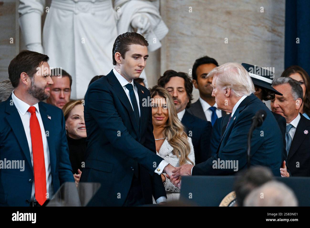 Washington, United States. 20th Jan, 2025. Vice President JD Vance ...