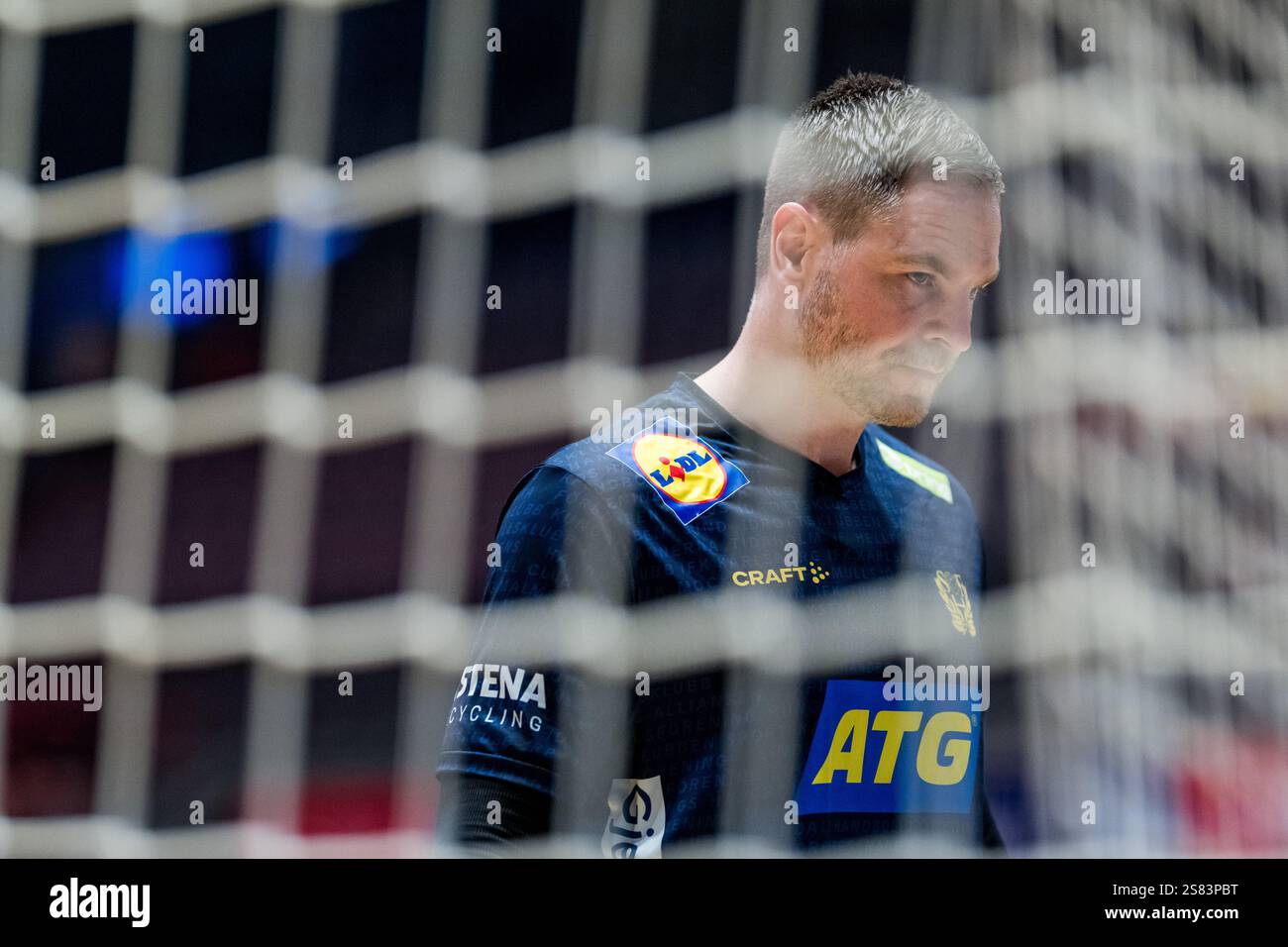 250120 goalkeeper Andreas Palicka of Sweden ahead of the 2025 IHF World ...