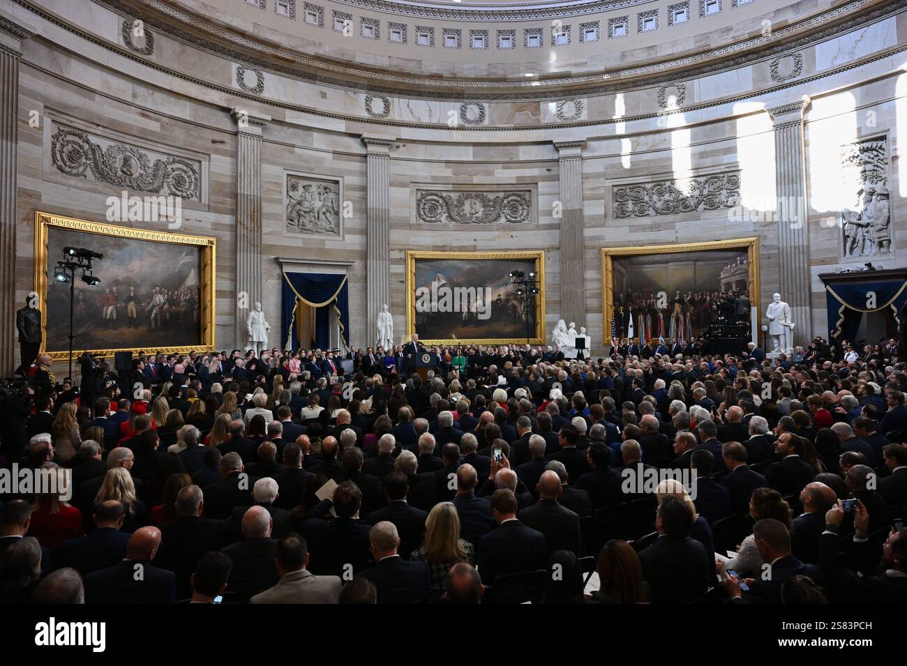 Washington, United States. 20th Jan, 2025. Newly sworn-in President ...