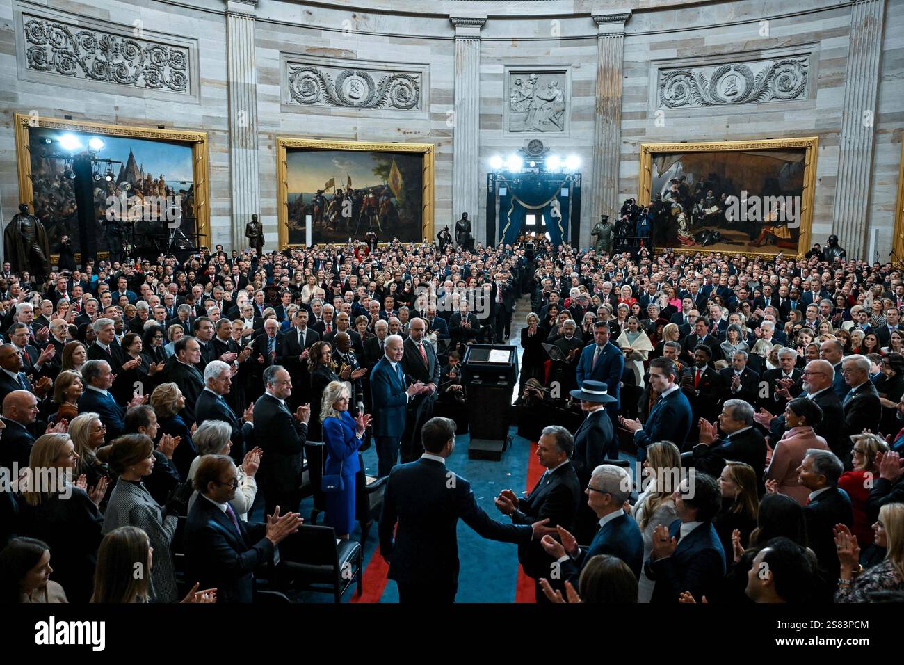 Washington, United States. 20th Jan, 2025. Vice President-elect JD ...