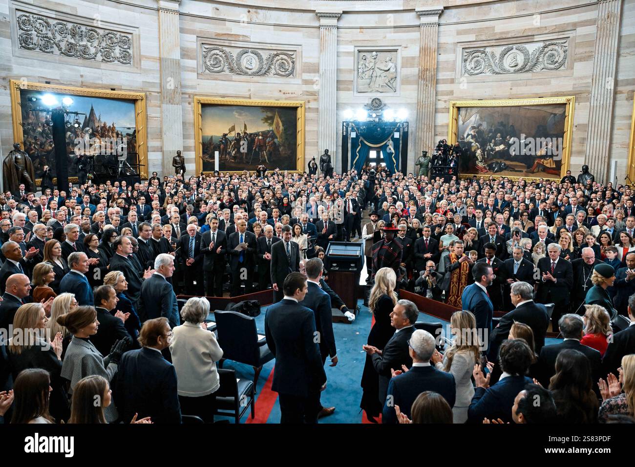 Washington, United States. 20th Jan, 2025. Donald Trump Jr., Ivanka ...