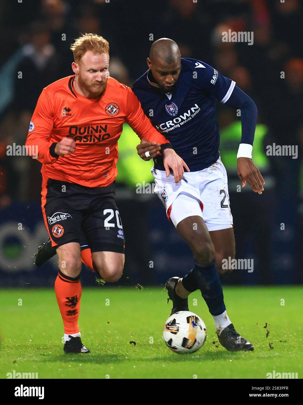 Dundee, Scotland. 20th January 2025; Dens Park, Dundee, Scotland ...