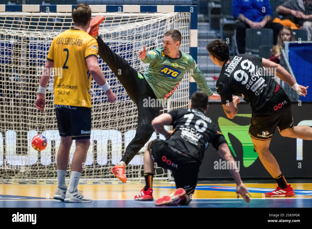 250120 goalkeeper Andreas Palicka of Sweden during the 2025 IHF World Men's Handball ...