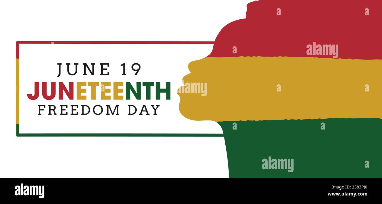 Juneteenth Emancipation Day. African American Independence Day ...