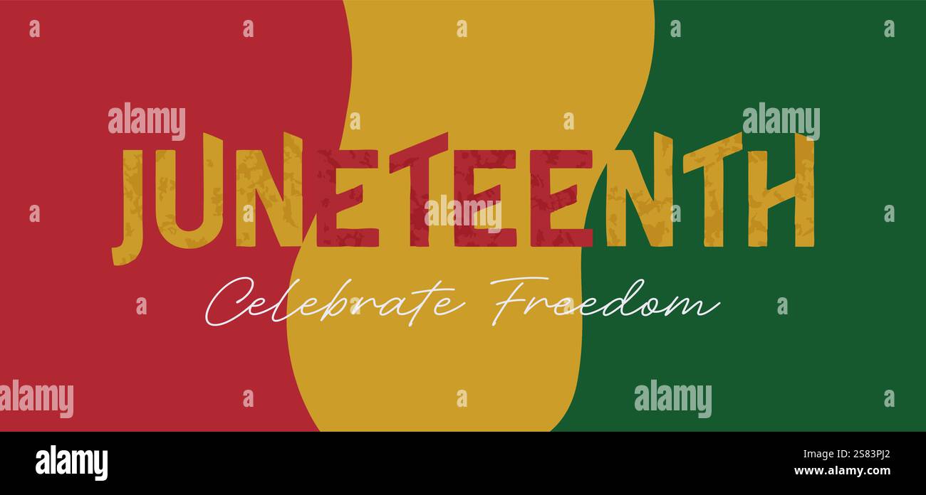 Juneteenth Emancipation Day. African American Independence Day. Juneteenth holiday banner Stock ...