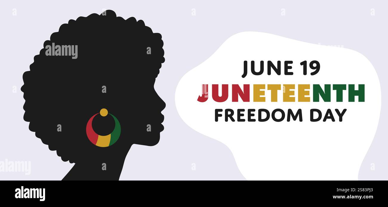 Juneteenth Emancipation Day. African American Independence Day. Juneteenth holiday banner Stock ...