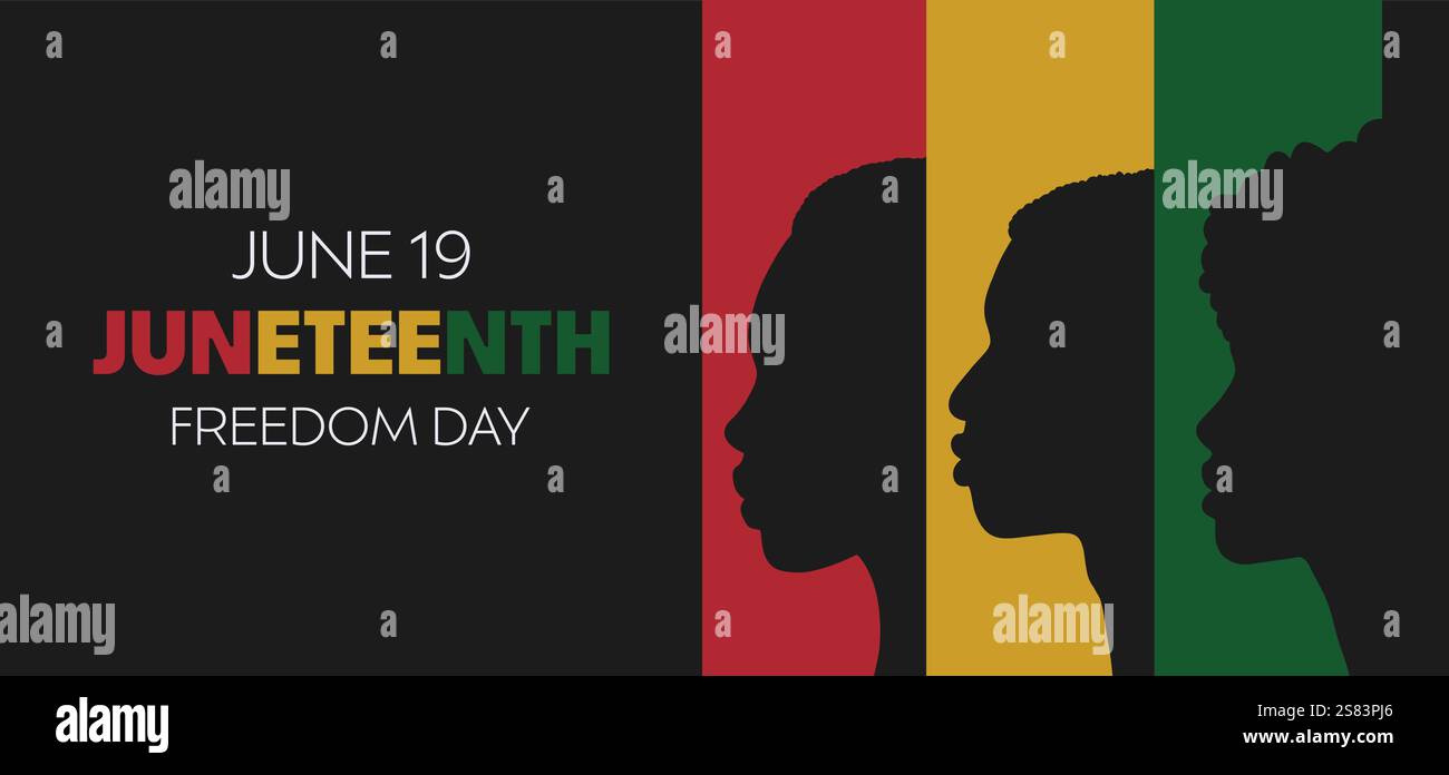Juneteenth Emancipation Day. African American Independence Day ...