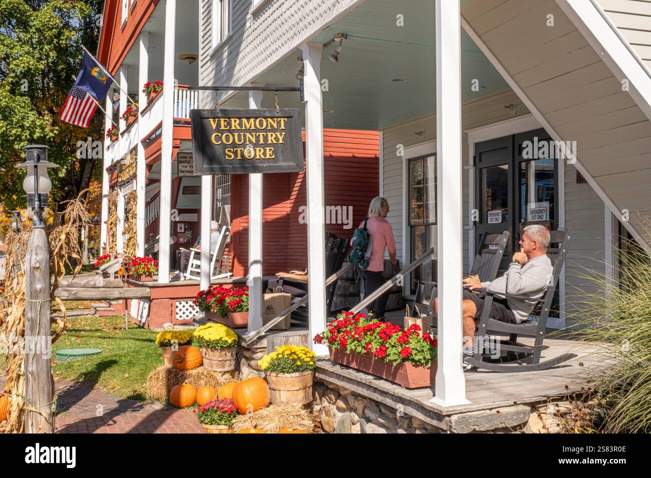 The Vermont Country Store in Weston, Vermont Stock Photo - Alamy