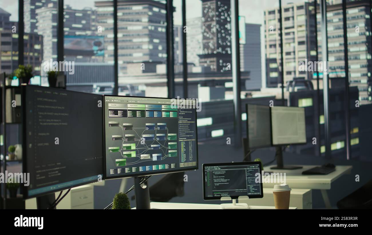 Empty department office used building hi-res stock photography and ...