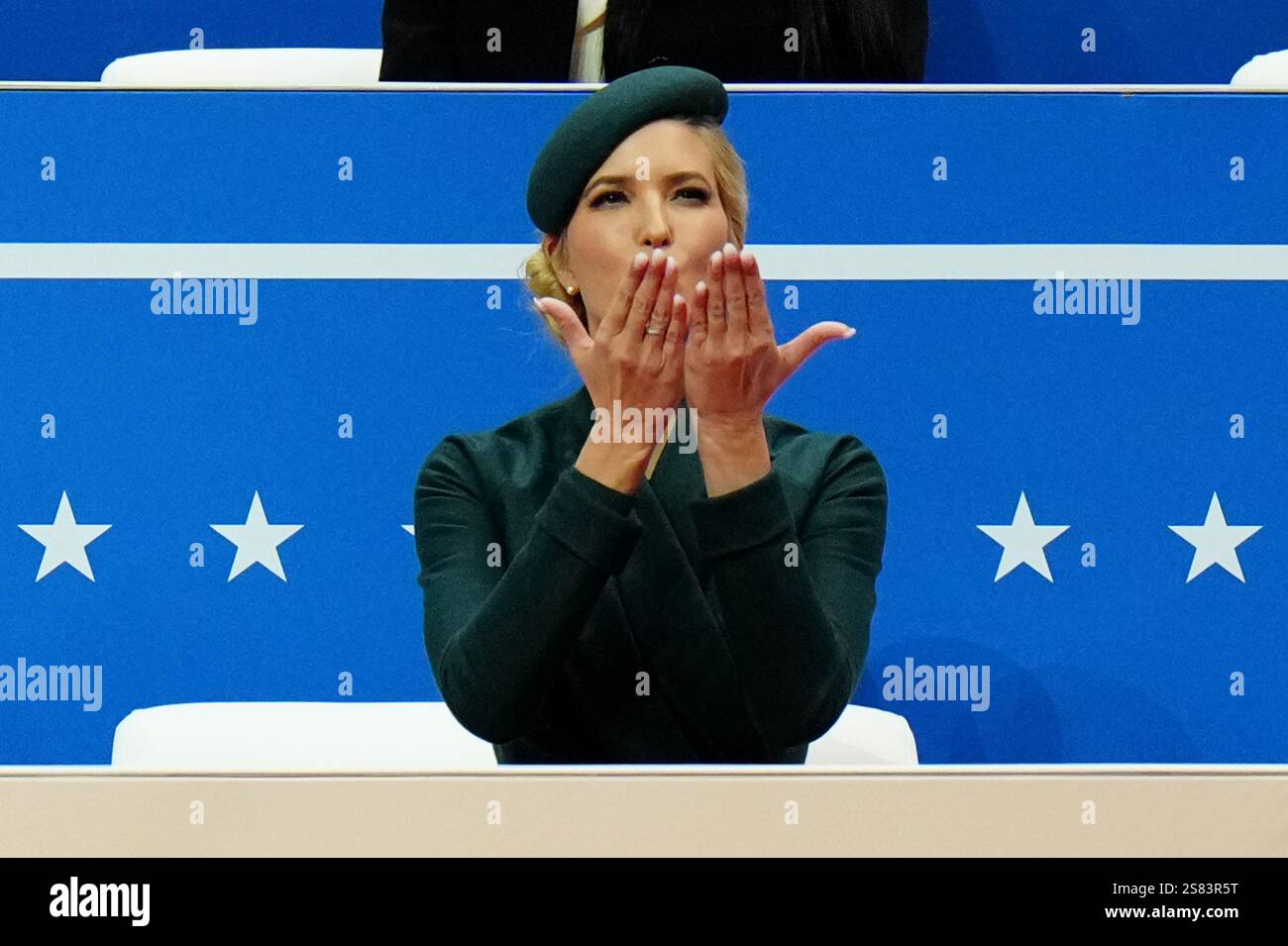 Washington, United States. 20th Jan, 2025. Ivanka Trump gestures when ...