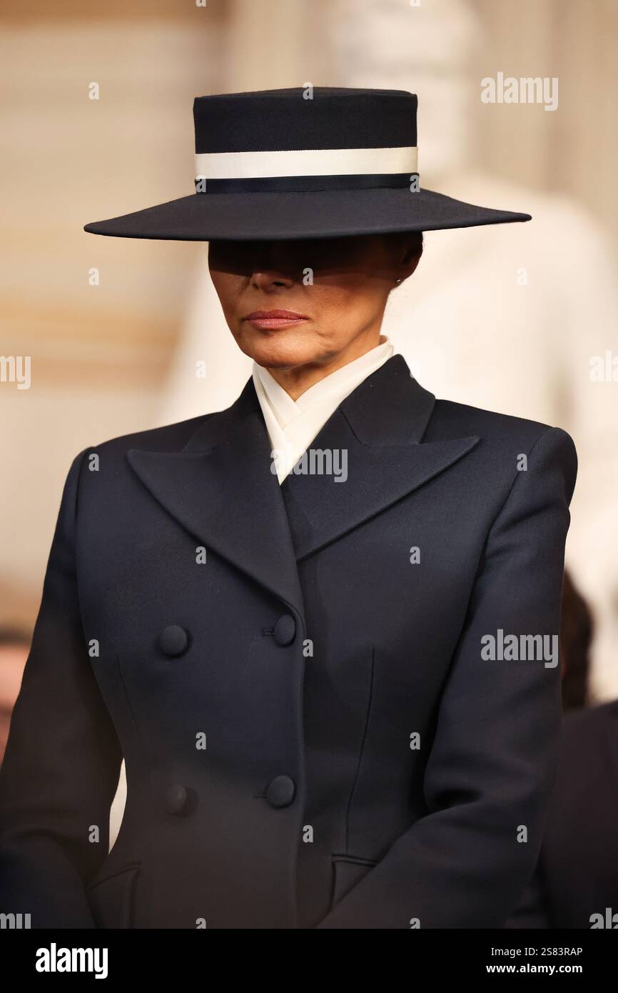 Washington, Dc, USA. 20th Jan, 2025. WASHINGTON, DC - JANUARY 20: First ...